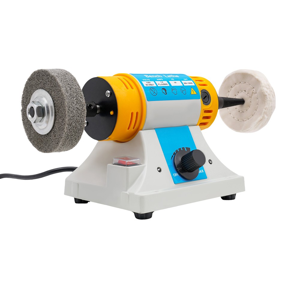 Pro Jewelry Bench Polisher Bench Lathe Polishing Buffer Grinder Buffing ...