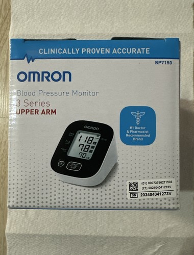 Omron 3 Series Upper Arm Blood Pressure Monitor 14 Readings Bluetooth ...