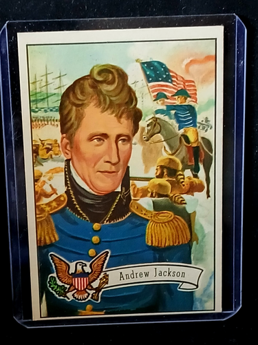 1956 Topps U. S. Presidents - Set Break #10 Andrew Jackson | eBay
