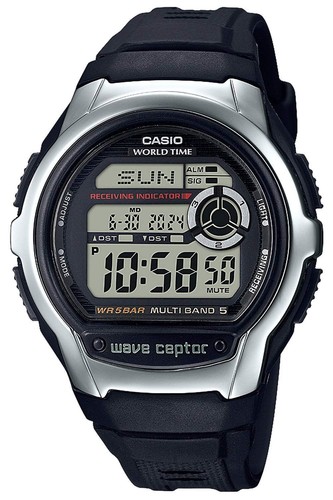 Casio Wave Ceptor Radio Watch Men’s LED Light Japan KK Condition | eBay