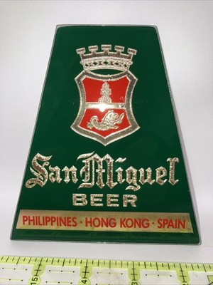 san miguel beer Sign 5x4.5” ROG Vintage NOS | eBay