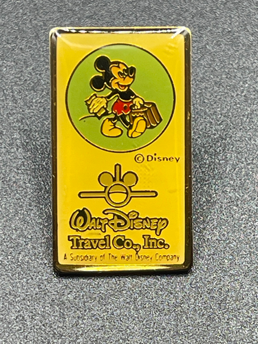 Walt Disney Travel Co Mickey with Suitcase Cast Pin | eBay
