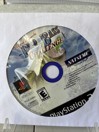 Mark Davis Pro Bass Challenge PS2 PlayStation 2 Video Game Disc Only ...