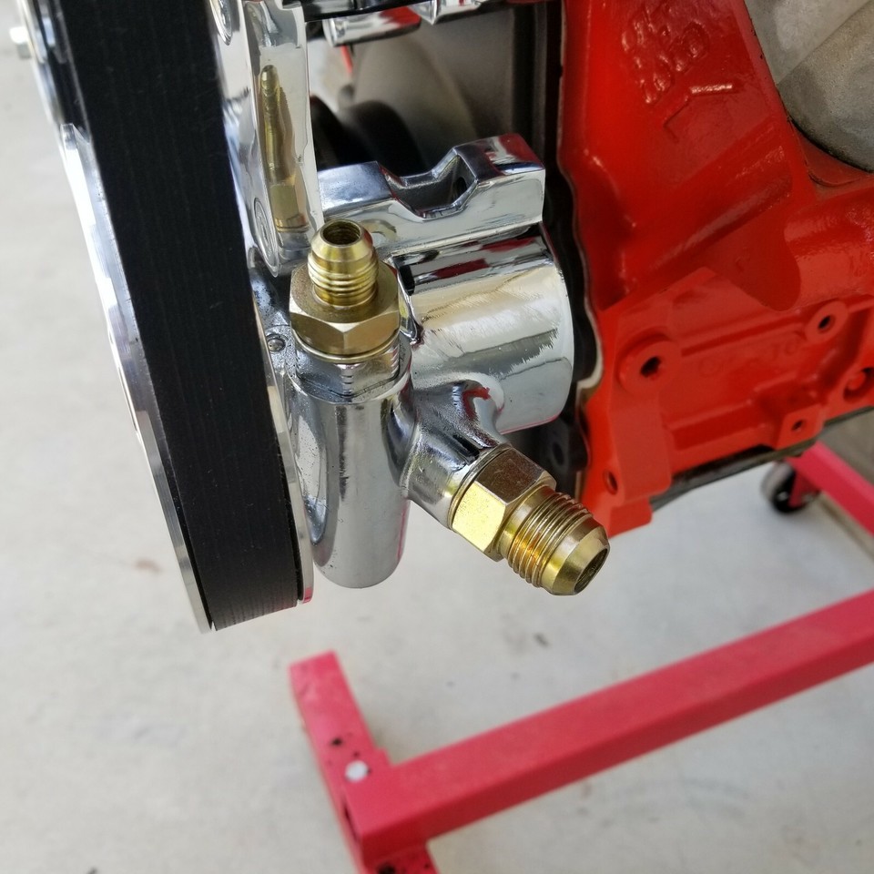 LS Engine Polished Aluminum Serpentine Front Drive Kit LS1 LS2 LS3 5.3 ...