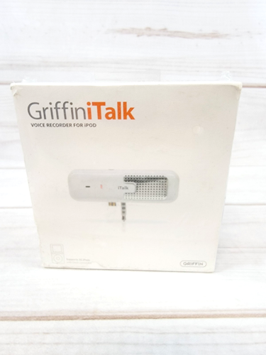 Griffin iTalk Voice Recorder for 3rd Generation for iPods New Factory Sealed 685387040209| eBay