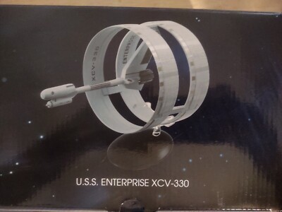 Eaglemoss Star Trek USS Enterprise XCV-330 Open Box Display | eBay