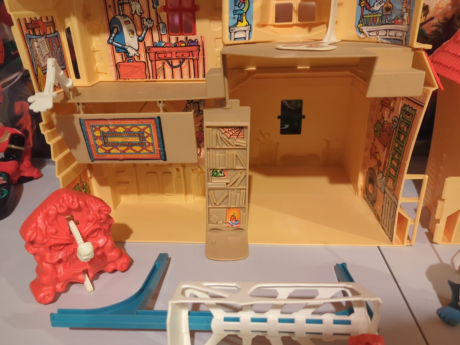 1986 Filmations Ghostbusters Command Center Vintage Near Complete VERY ...