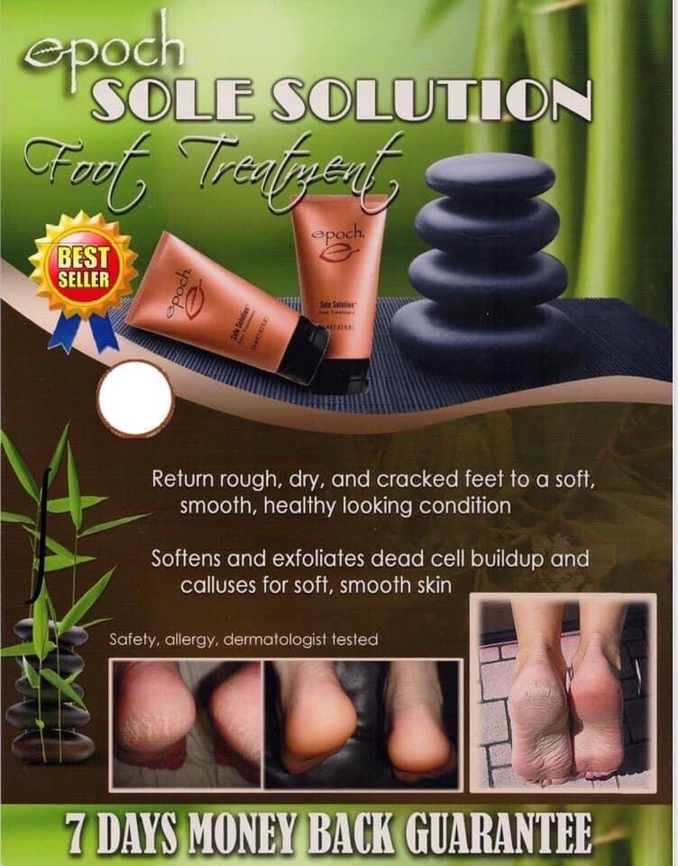 NU Skin Nuskin Epoch Sole Solution Foot Treatment 1 Tube 2 Pack 890262839476| eBay