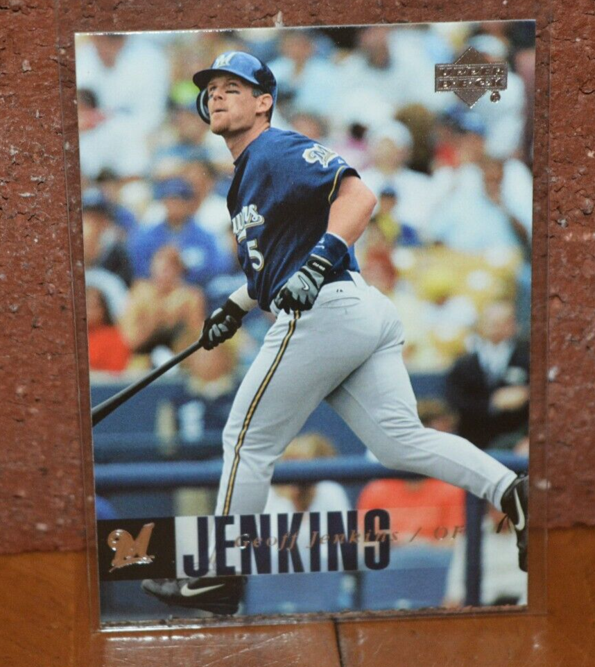 BASEBALL CARD UPPER DECK 2006 MILWAUKEE BREWERS GEOFF JENKINS PENNY ...