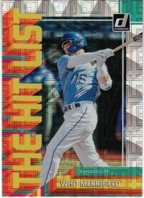 Whit Merrifield 2022 Donruss The Hit List Vector | eBay