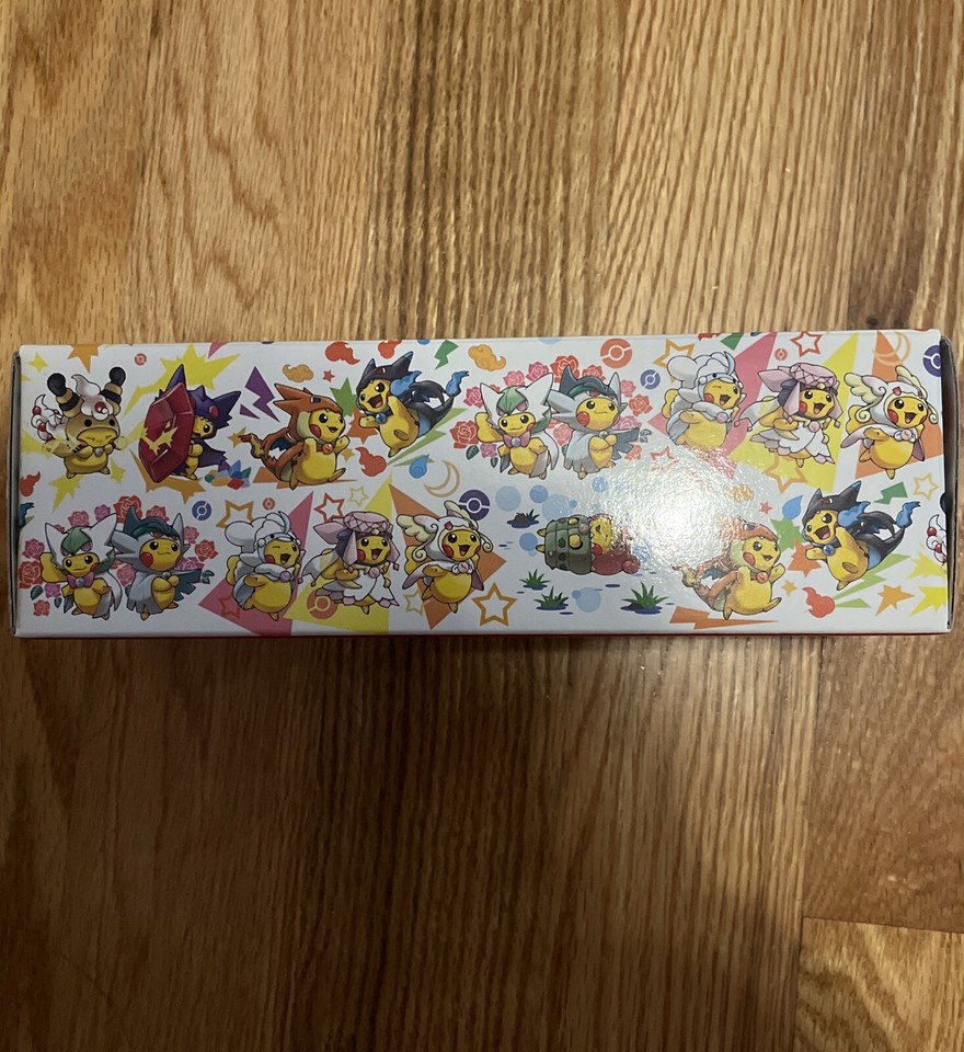 Pikachu Charizard Y Poncho Box Japanese Opened with Sleeve & Deck Box ...