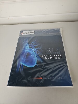 NEW 2020 AHA BLS Basic Life Support CPR AED Healthcare Provider Manual ...