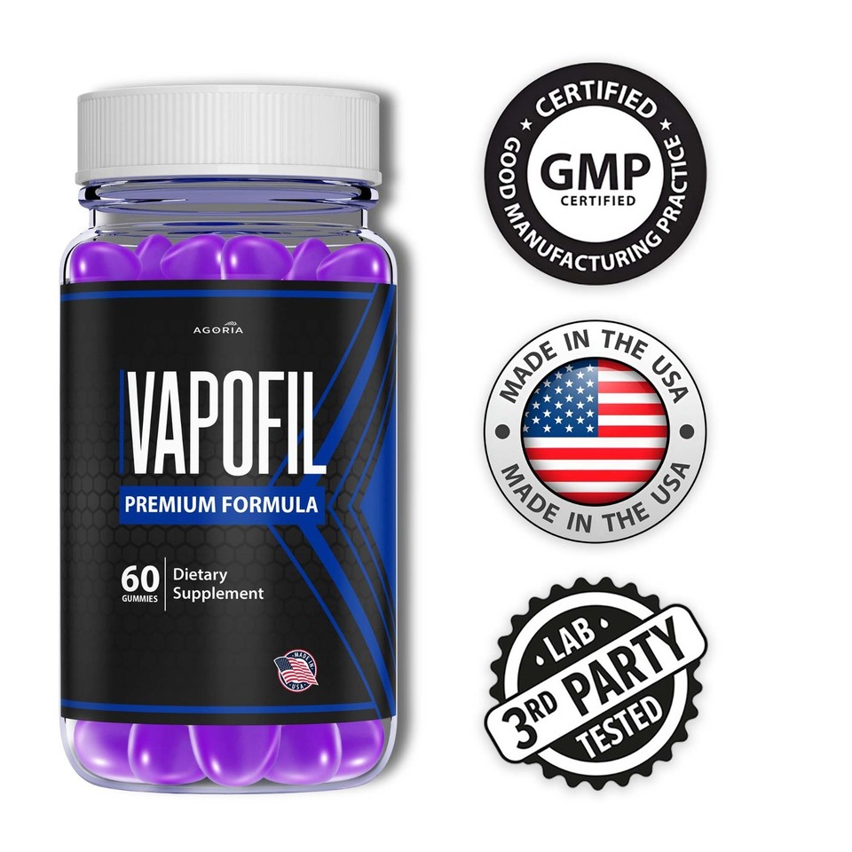 (5 Pack) Vapofil Advanced Male Gummies, Vapo Fil Formula Supplement | eBay