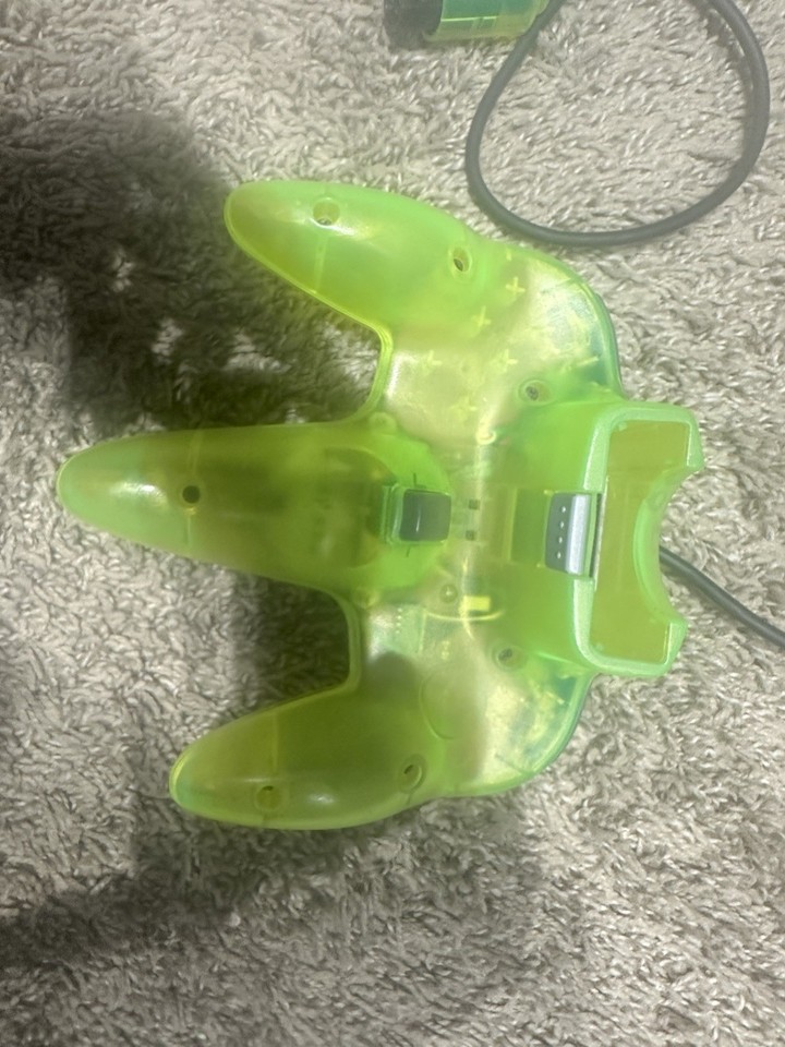 Official OEM EXTREME GREEN Controller (Nintendo 64 N64) Authentic ...