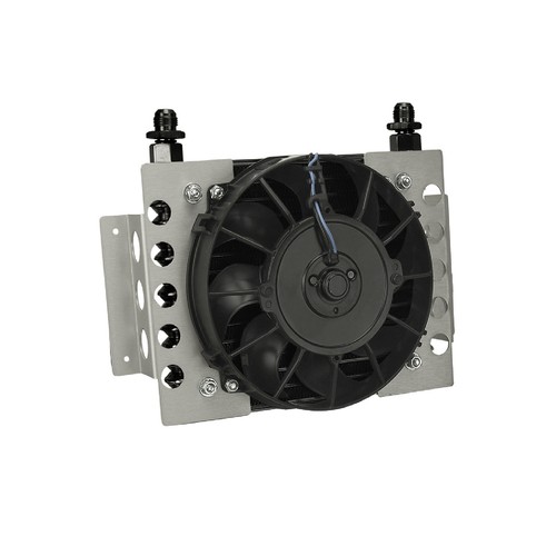 Derale Atomic Cool Plate & Fin Remote Transmission Cooler Kit -8AN ...