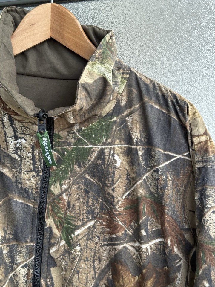 Realtree Remington Reversible Jacket Men’s Large Camo Hunting Jacket | eBay