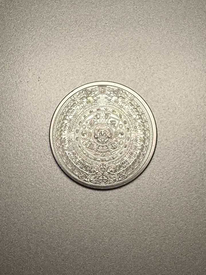 1oz Aztec Calendar Silver Round .999 Fine Silver | eBay