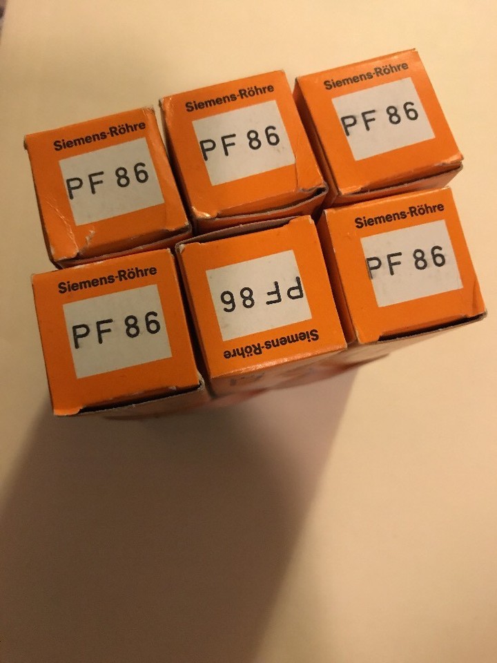Siemens PF86 Vintage Tube NOS | eBay