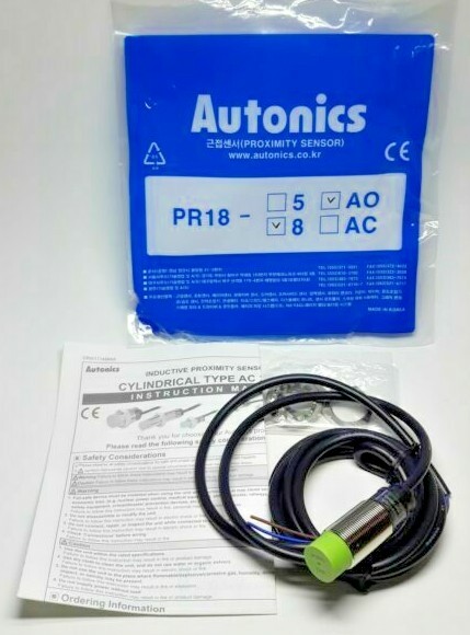 LOT OF 3 PCS AUTONICS PR18-8AO Inductive Proximity Sensor NEW | eBay