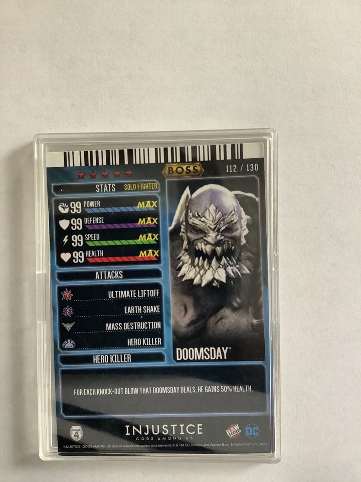 DC Injustice Cards (Non-Foil, Series 4) Gods Among Us Arcade Game | eBay