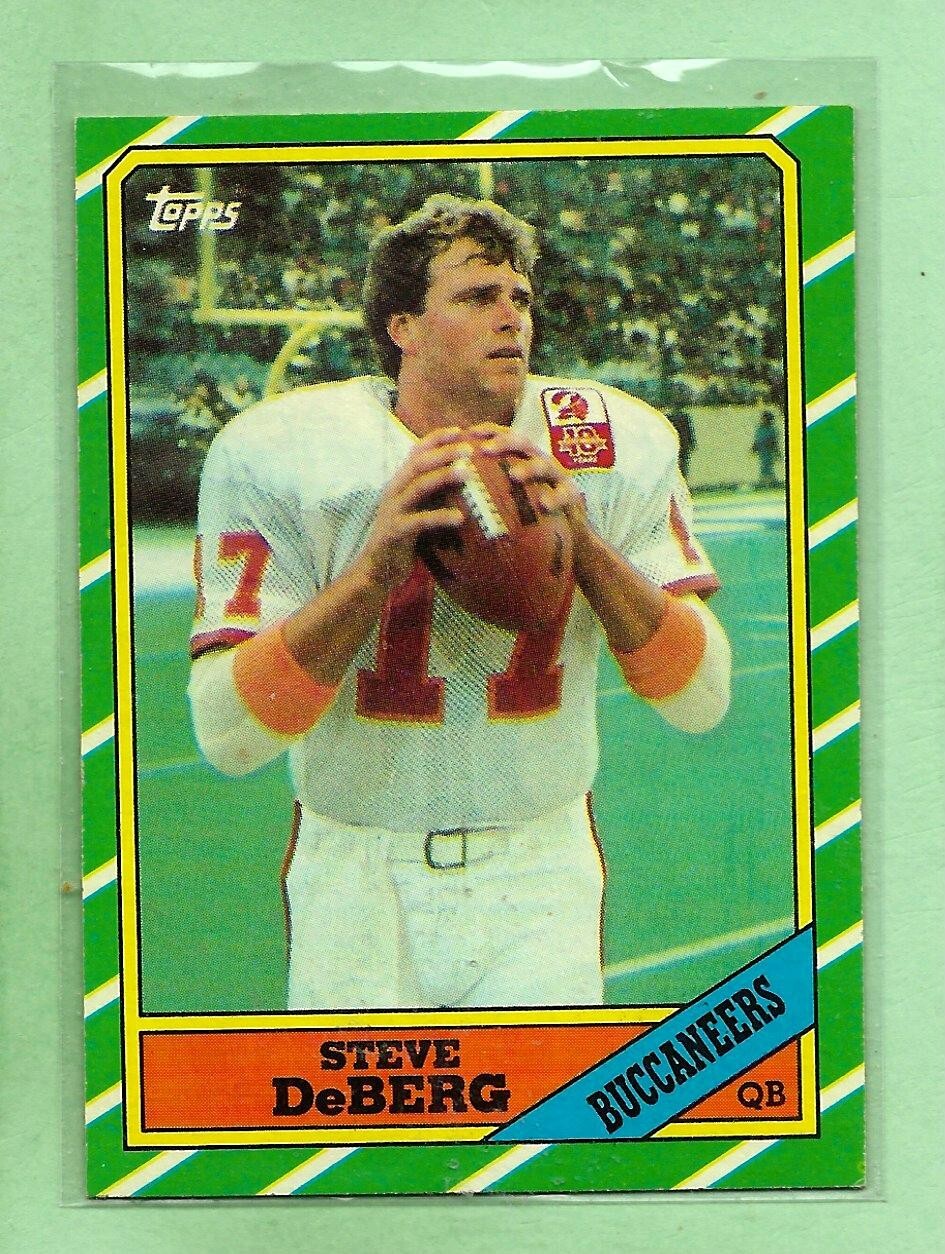 STEVE DeBERG - 1986 Topps - #373 - Bucs - Comb. Shipping - #2 | eBay