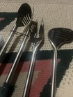 GOLF CLUB Style BBQ Tools Set GRILLING TOOLS With Rubber Handle. | eBay