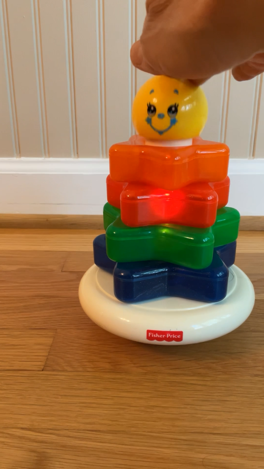 Fisher Price Sparkling Symphony Star Stacker Lights Work, No Sound | eBay