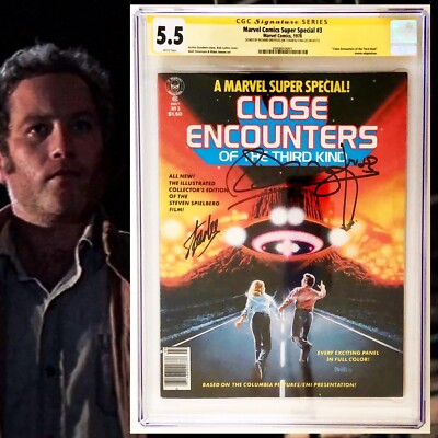 CGC 5.5 SS Marvel Comics Super Special #3 signed Lee & Dreyfuss Close ...