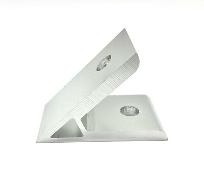 Aluminum 45 degree Angle Connector, Tslot extrusion 15 Series 8020 ...