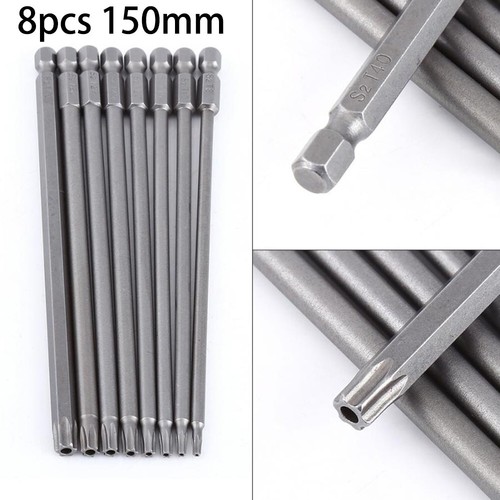 Practical Screwdriver Bit Hand Tool T25 T27 T30 T40 T8 1/4 Inch Torx ...