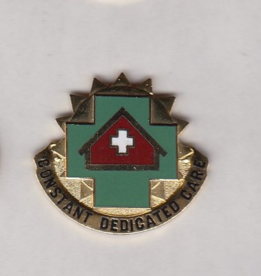 US ARMY MEDDAC Fort LEAVENWORTH, KANSAS crest DUI badge c/b G-23 | eBay