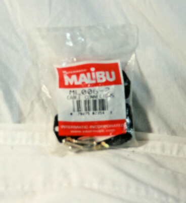 New Malibu Low Voltage Cable Connectors #ML006-2 In Sealed Package | eBay