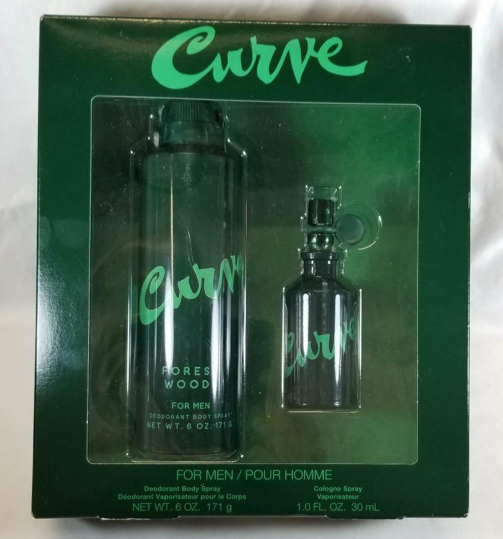 Curve Cologne Gift Set: Deodorant Body Spray & Cologne Spray FOREST ...