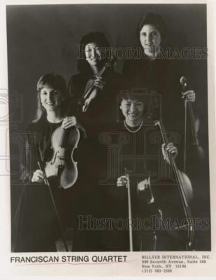1990 Press Photo Franciscan String Quartet, Empire State College, New ...