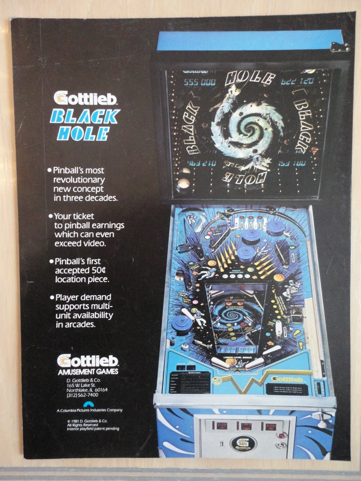 Black Hole Pinball