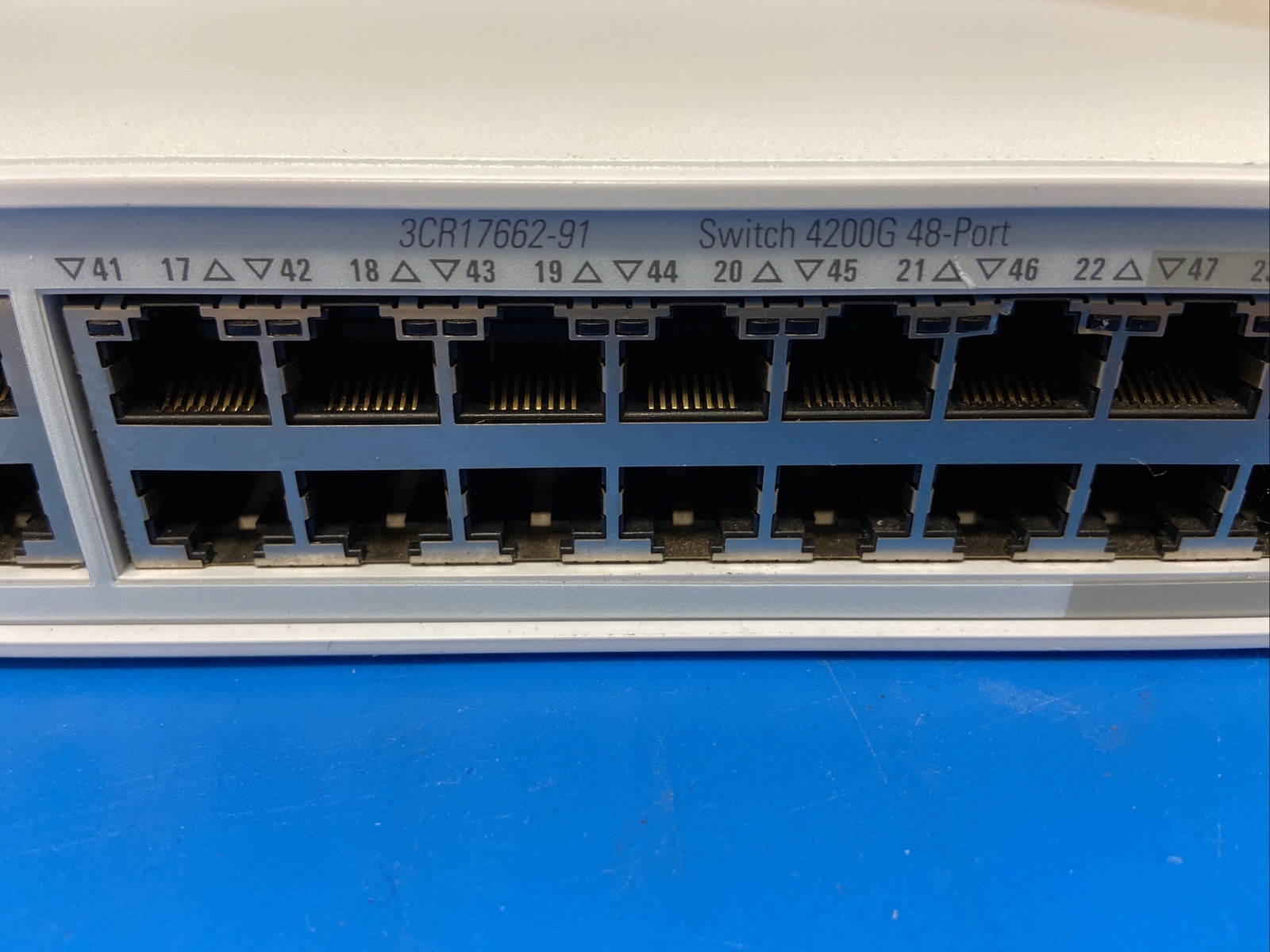 3Com 4200g 48 Port Gigabit Ethernet Network Switch 3cr17662-91 for sale ...