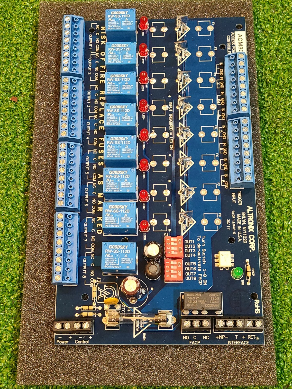 Altronix Acm8cb Access Power Controller for sale online | eBay