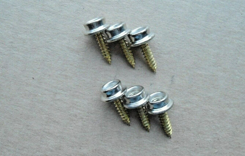 12 NOS CONVERTIBLE BOOT SNAP SCREWS! FOR ALL CLASSIC VEHICLES - CAR ...