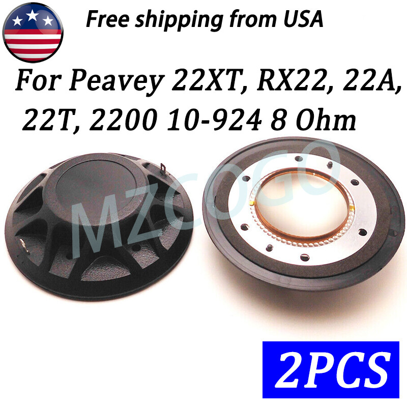 2PCS For Peavey 22XT 22XT+ 22A RX22 Tweeter Diaphragm for SP2 SP4 SP-4X ...