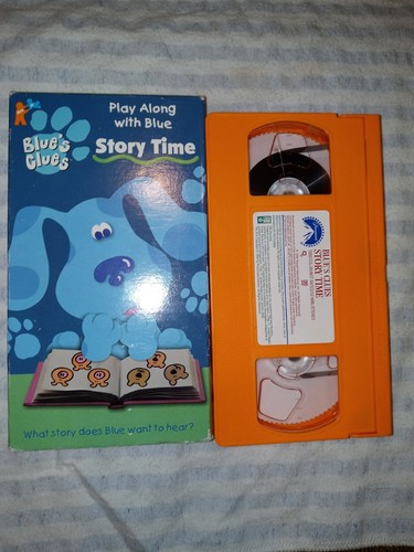 Nick Jr Blues Clues Story Time Vhs Vintage | eBay