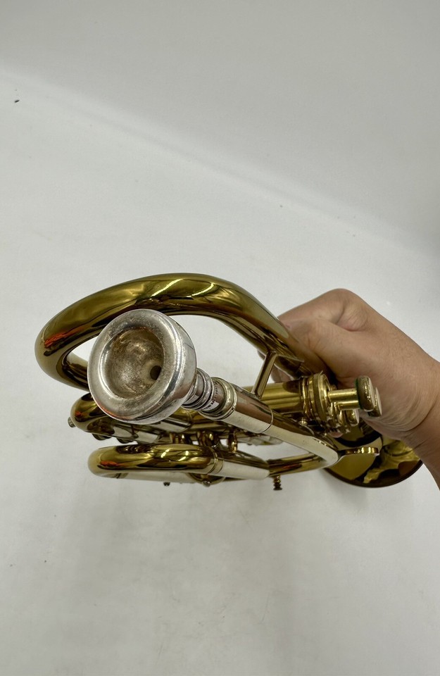 Vintage Besson 2-20 Cornet Brass Musical Instrument Made In England ...