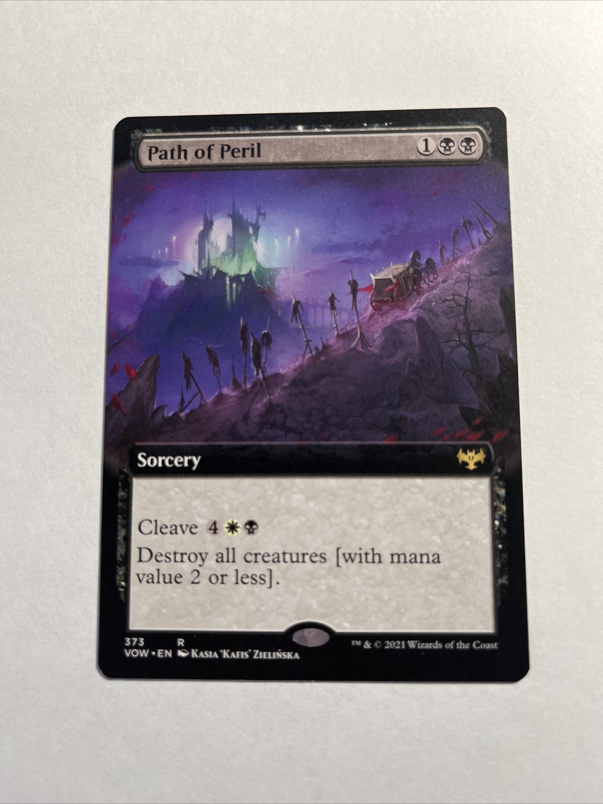 Path of Peril (Extended Art) - Innistrad: Crimson Vow MTG Plus Bonus ...