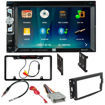 DUAL 6.2" CD/DVD Player Car Stereo AM/FM Radio Kit For 2005-2010 Hummer ...