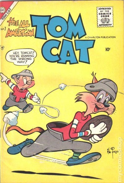 Tom Cat #7 VG 1957 Stock Image | eBay