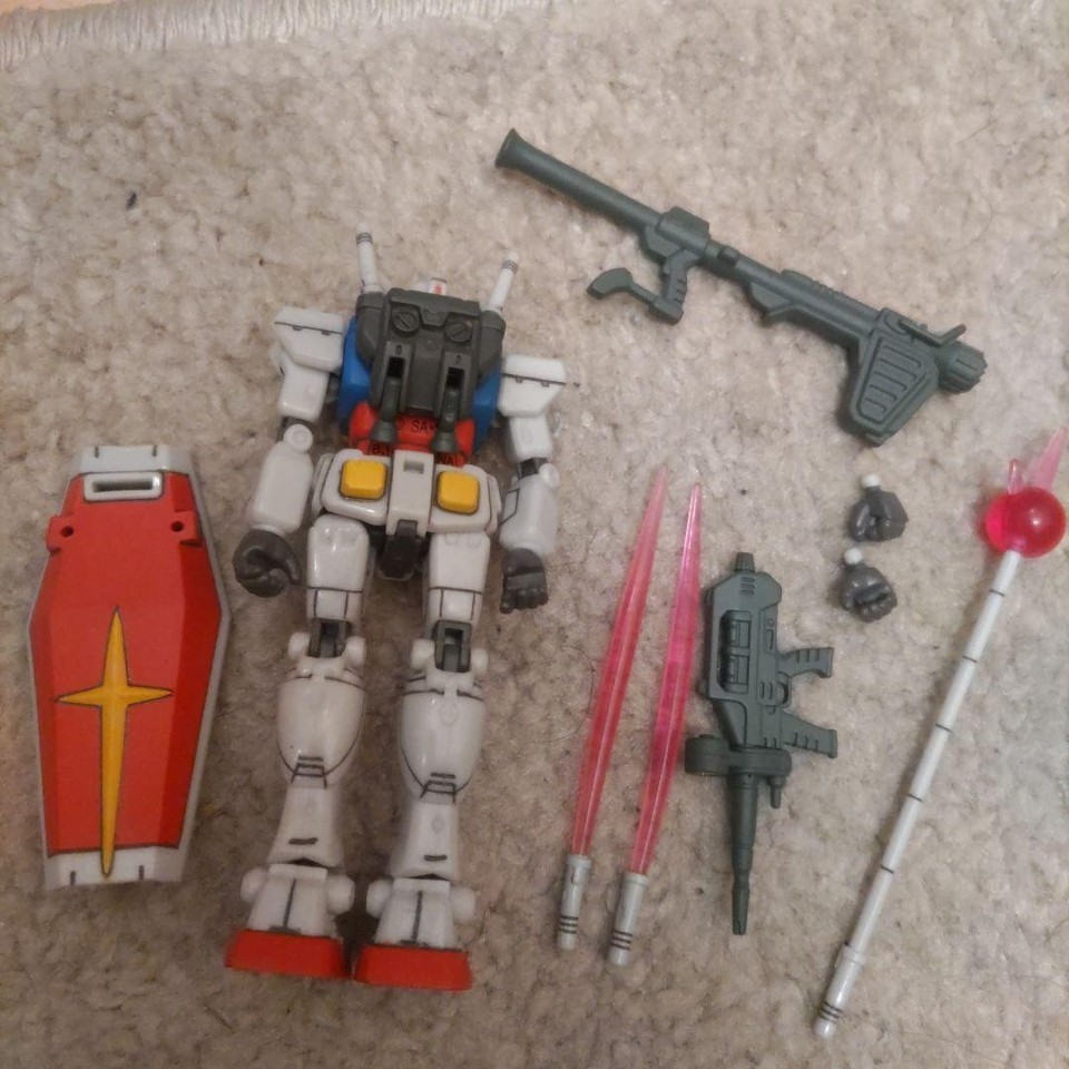 Gundam Figure, Used, No Box, Collectible, Variable Parts, Age Unknown ...