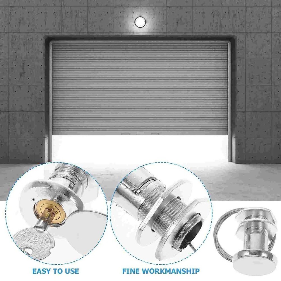 Flexible Garage Door Lock with Robust Aluminum and Copper Construction ...