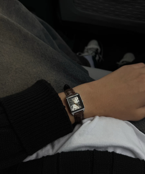 Casio LTP-V007L-9B Vintage Analog Square Tank Watch Original Brown ...