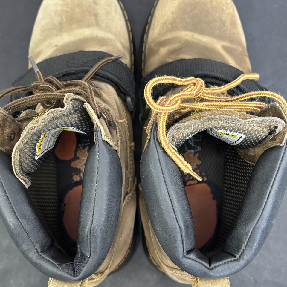 Cougar Paws Boots Mens Size 12 Tan Roofing Work Leather Strap CPPP ...
