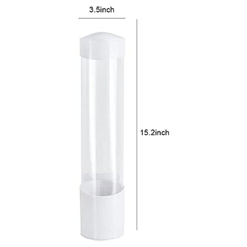 Cup Dispenser, Cup Holder Fi 3Oz - 7Oz Flat Bot or Cone Cups Water Cups ...