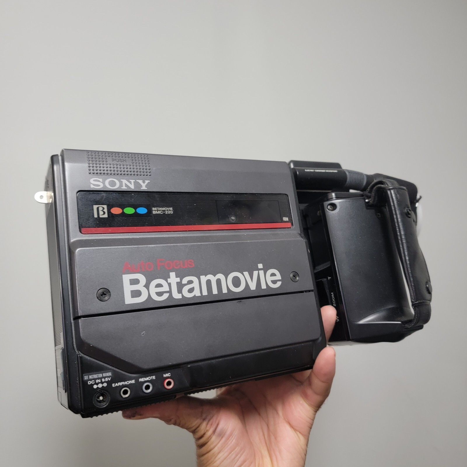 Nice SONY Betamovie Betamax Video Camera BMC-220 UNTESTED | eBay